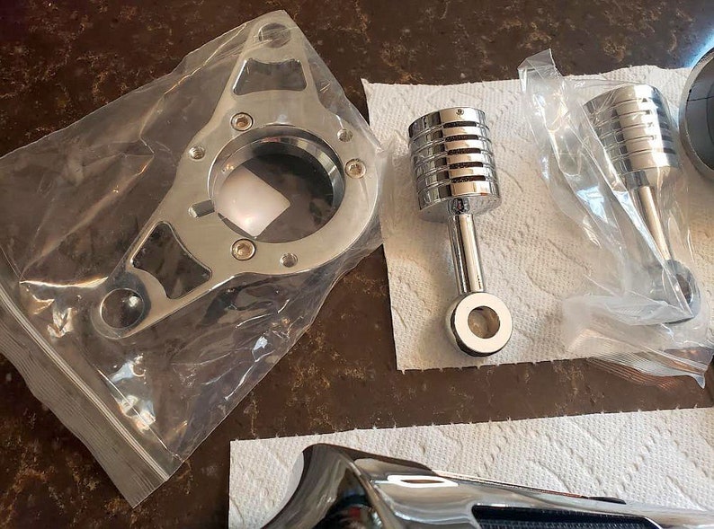 Mikuni Chrome Velocity Stack Kit With the Oil Cans Complete | Etsy
