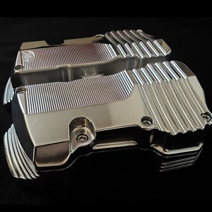 Harley Milwaukee 8 , M8 Only Show Polished Rocker Boxes High End Billet ...