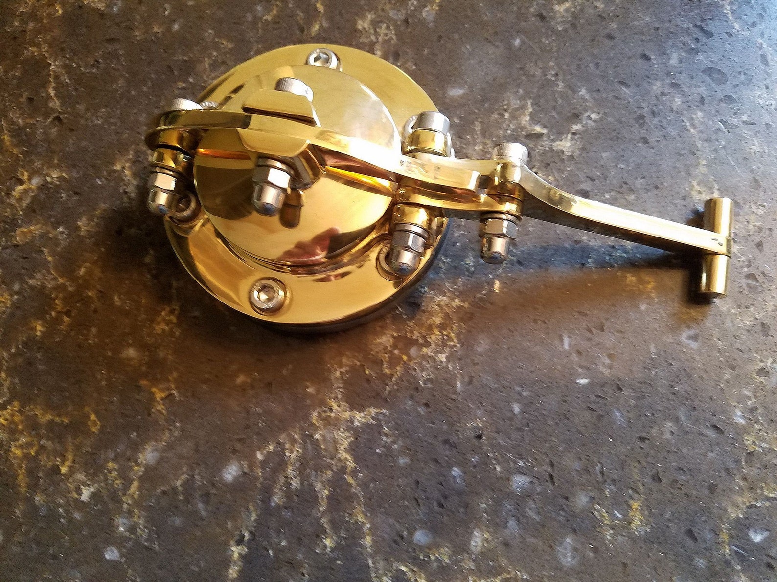 Thread in Brass Gas Cap for Hot Rods or Custom Built | Etsy