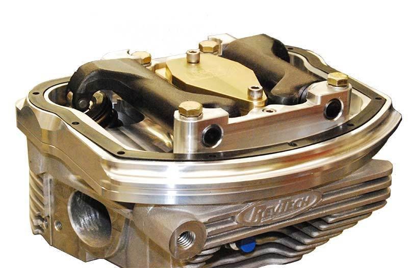 Panhead Style Rocker Boxes, Fits Harley Evo / Twin Cam / Sportster XL ...