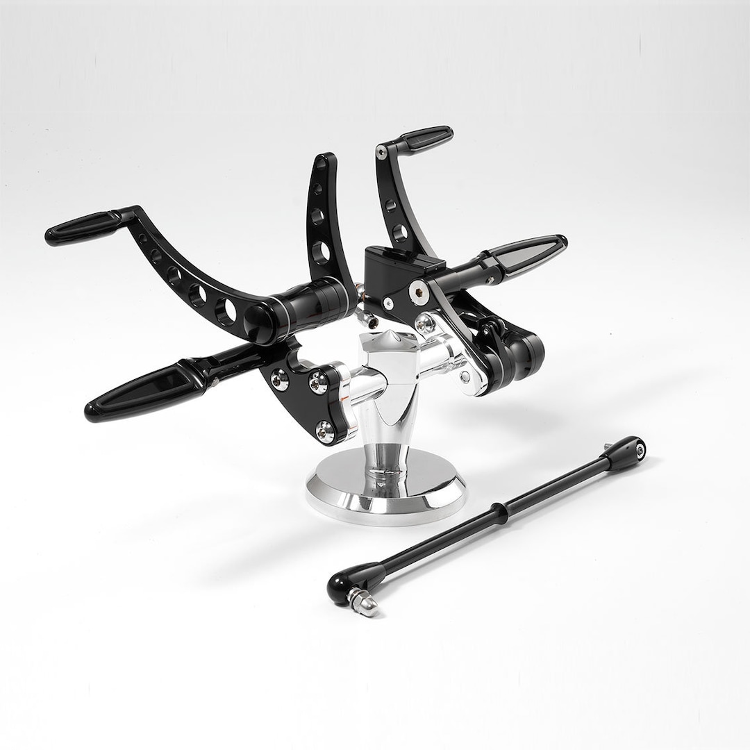 Classic Black Forward Controls for Choppers and Bobbers or Harley ...