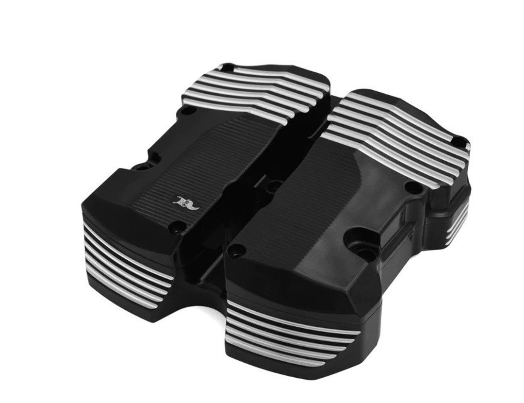 Harley Milwaukee 8 , M8 Only Contrast Cut Rocker Boxes High End Billet ...
