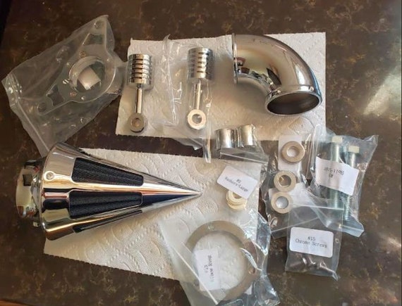 Mikuni Chrome Velocity Stack Kit With the Oil Cans Complete | Etsy