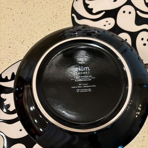 Elum Home Halloween WHITE GHOST Appetizer/ Salad Plate Set of 4 - NEW ...