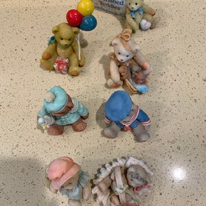 Set of 7 Assortment of Cherished Teddies - Etsy