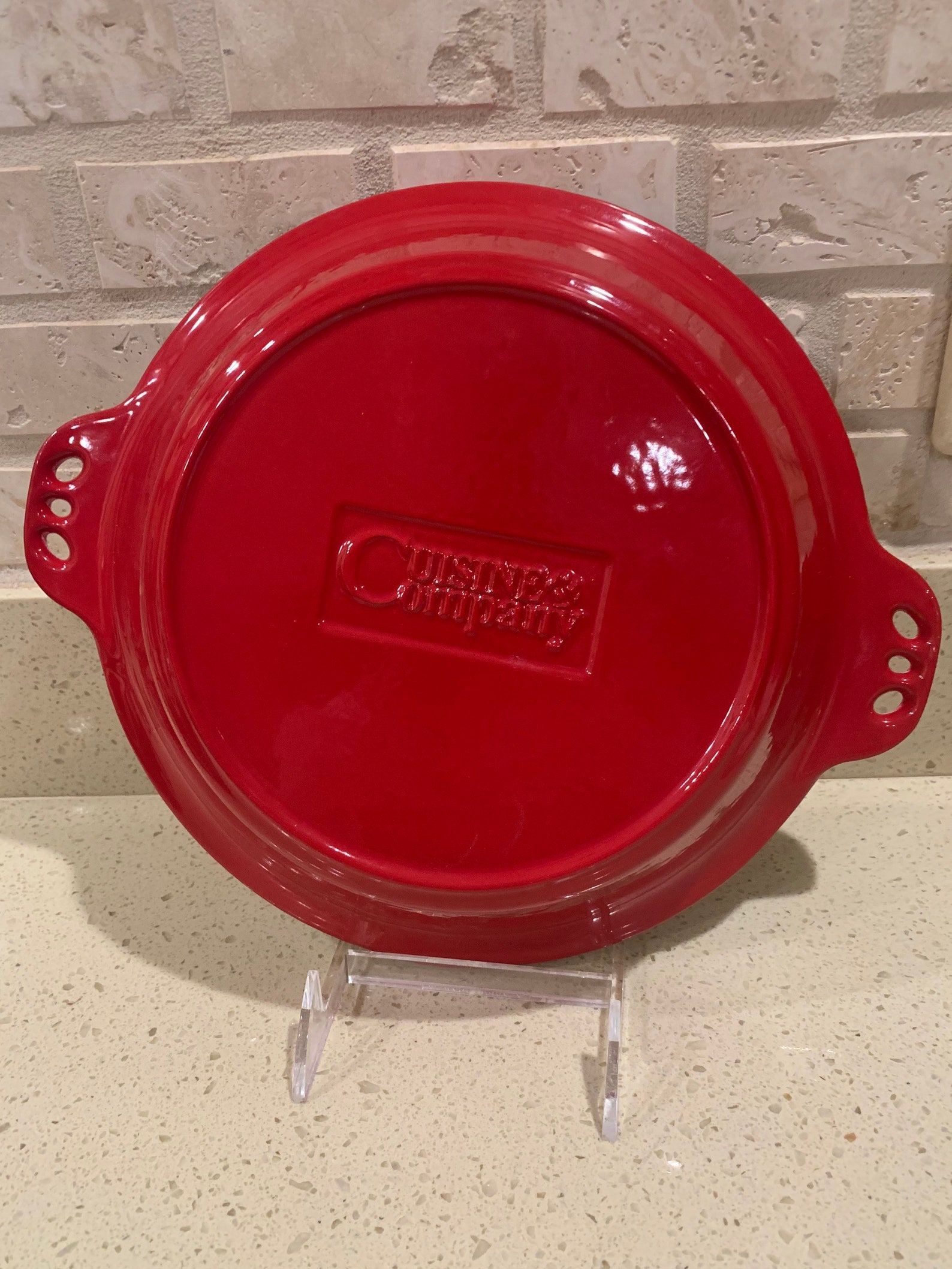 Cuisine Company Enameled Cast Iron Pie Pan 10.25 | Etsy