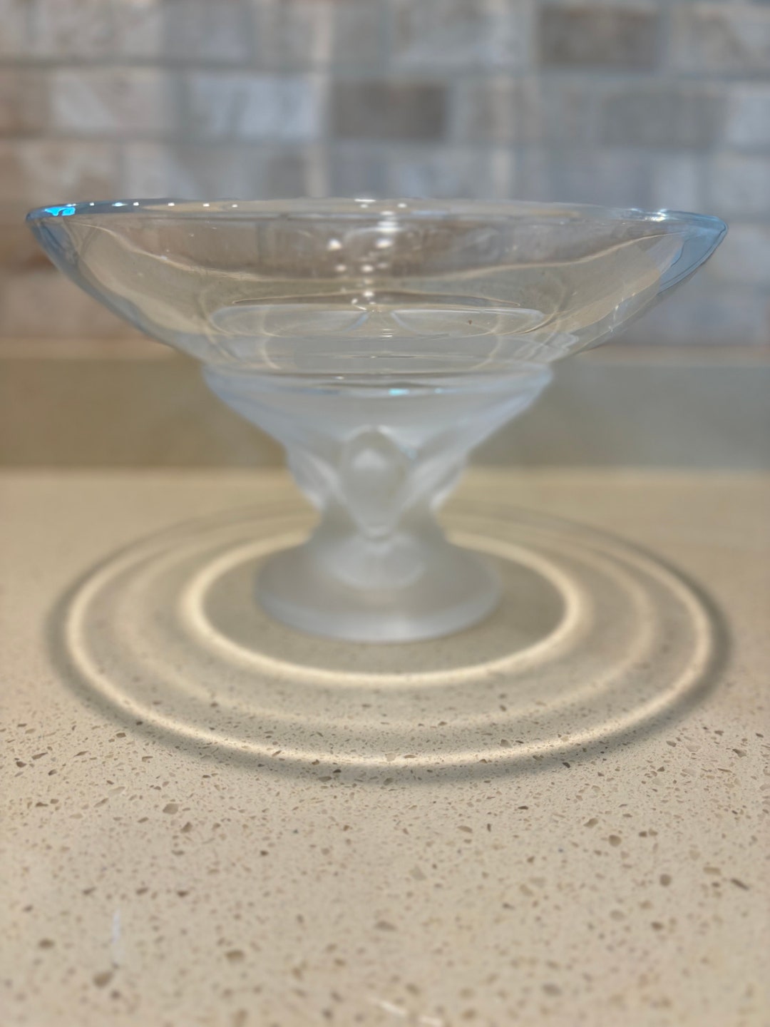 Beautiful Sasaki Crystal Wings Birds Centerpiece Bowl - Etsy