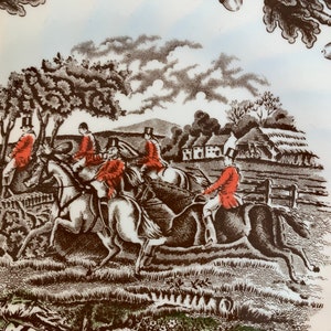 RARE the Georgian Collection Churchill England Country Life Brown Salad ...