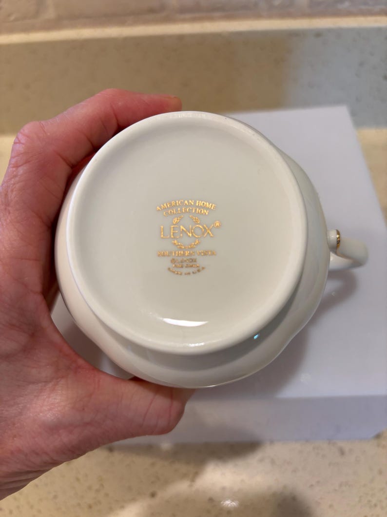 Lenox Southern Vista Creamer and Sugar Set - Etsy