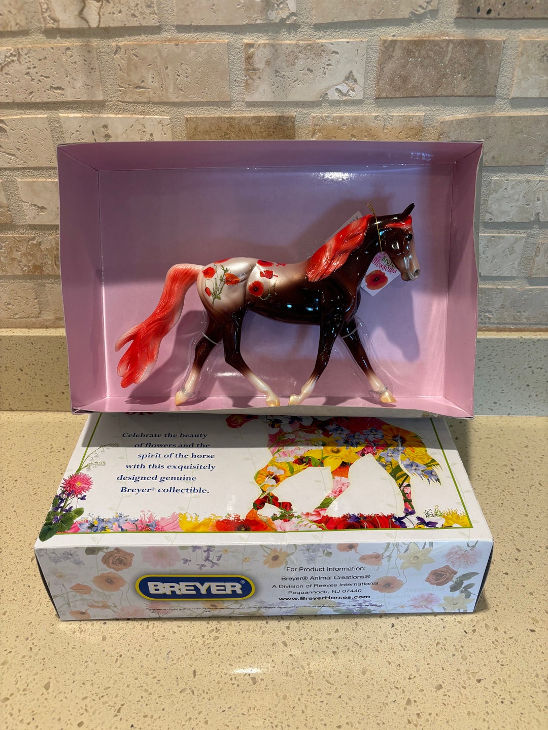 Breyer Blossoms Collection Morgan Mare Classic Mold Poppy NIB Rare - Etsy