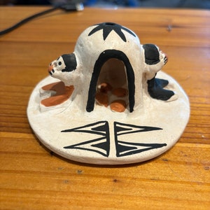 Native American Acoma Indian Intense Oven Burner Vintage - Etsy