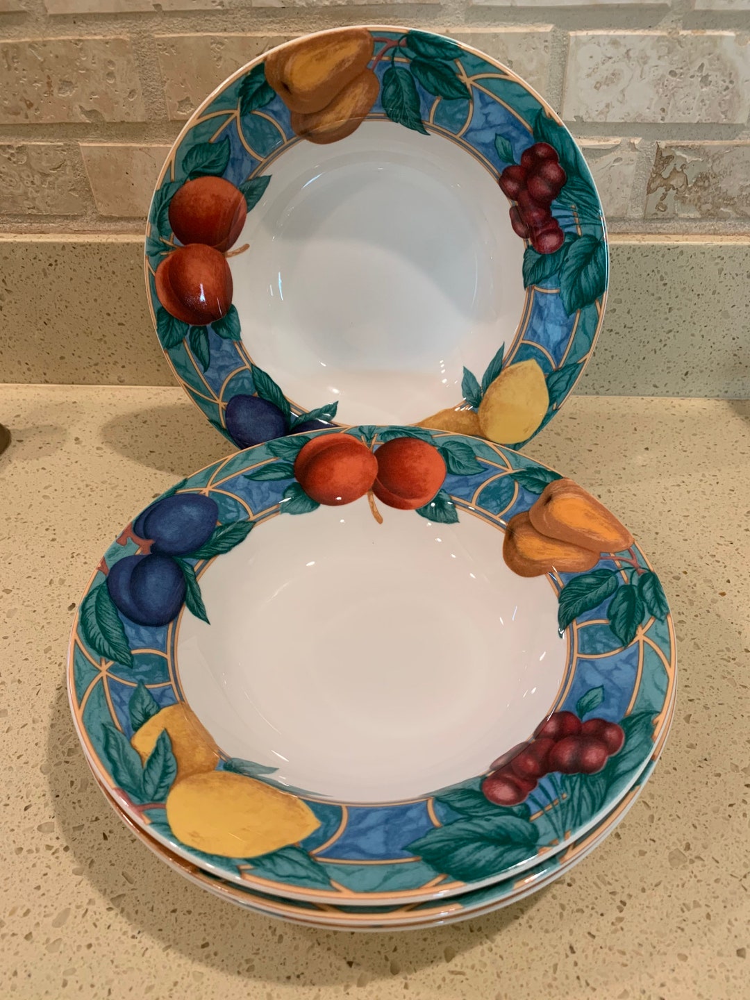 Casual Victoria Beale Forbidden Fruit Designed Soojin Choi Rimmed Soup ...