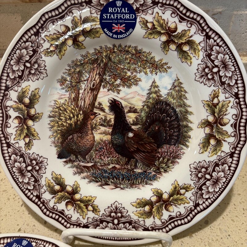 Royal Stafford Turkey Dinner Plates - Etsy