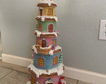 Pastel Gingerbread House - Etsy