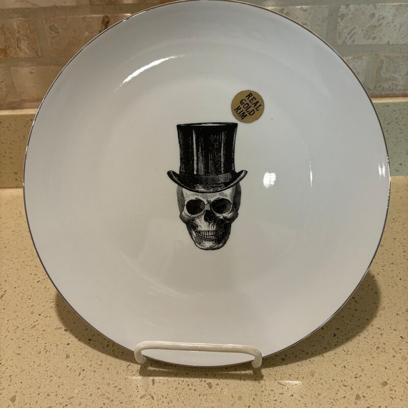 Skull Dinner Plates - Etsy