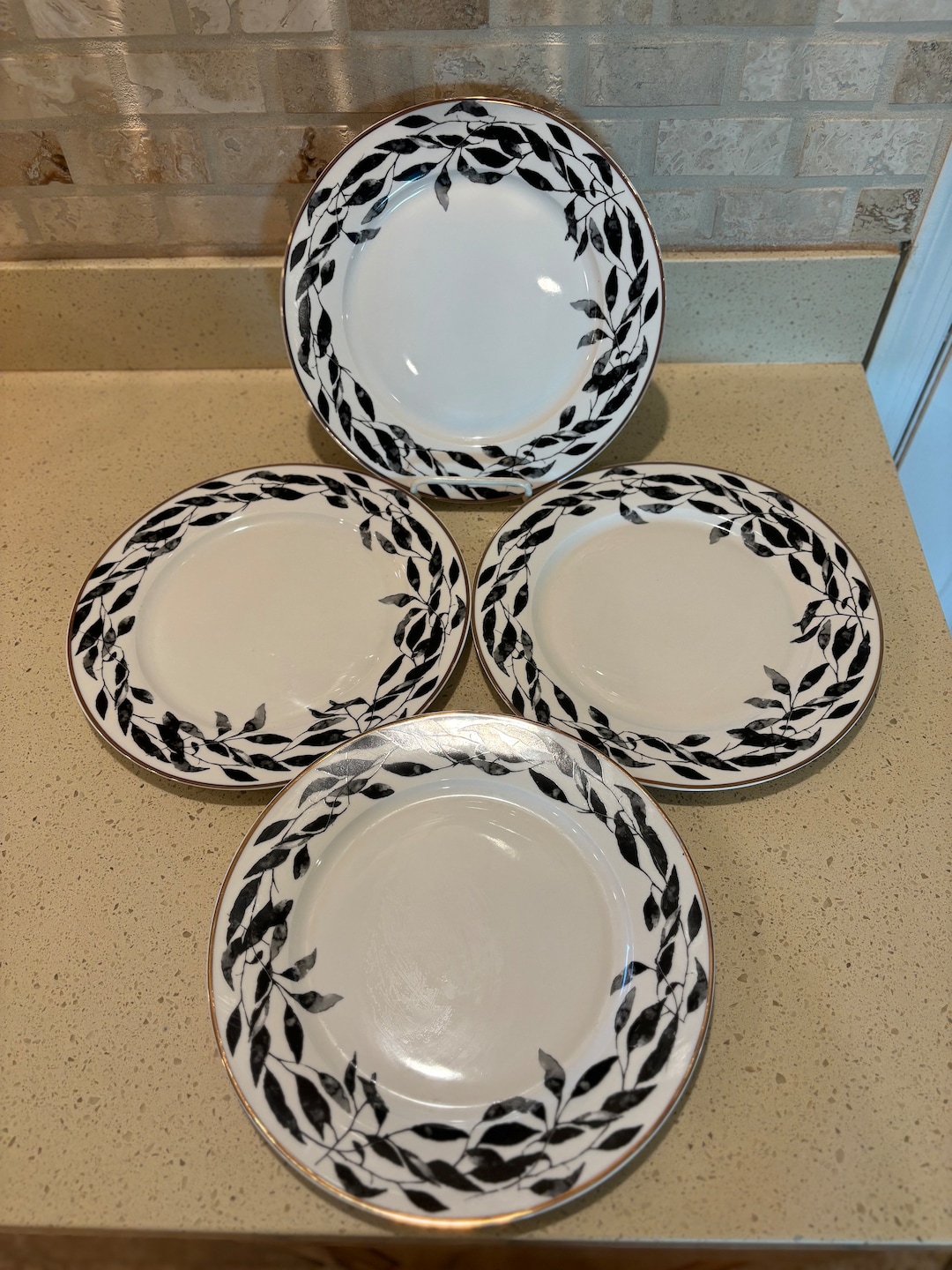 Wicked by Ciroa Halloween Raven Botanical Halloween Porcelain Dinner ...