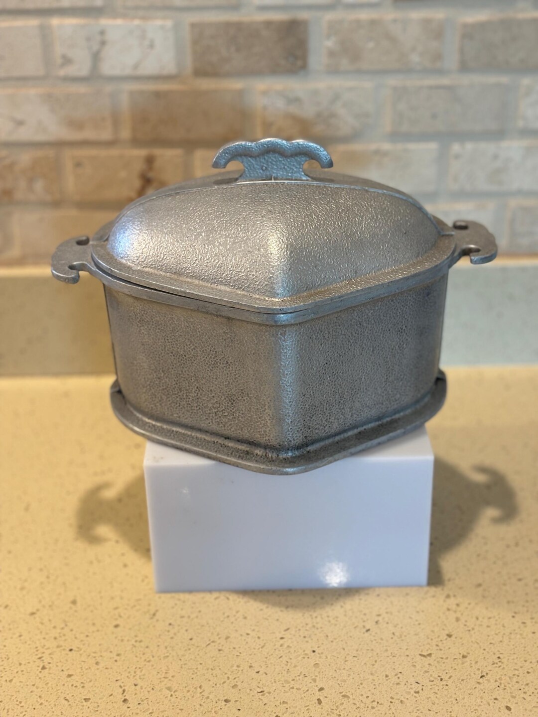 Guardian Service Aluminum Triangle Heart Shaped Casserole Roasting Pan ...