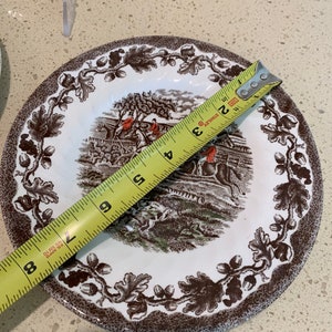 RARE the Georgian Collection Churchill England Country Life Brown Salad ...