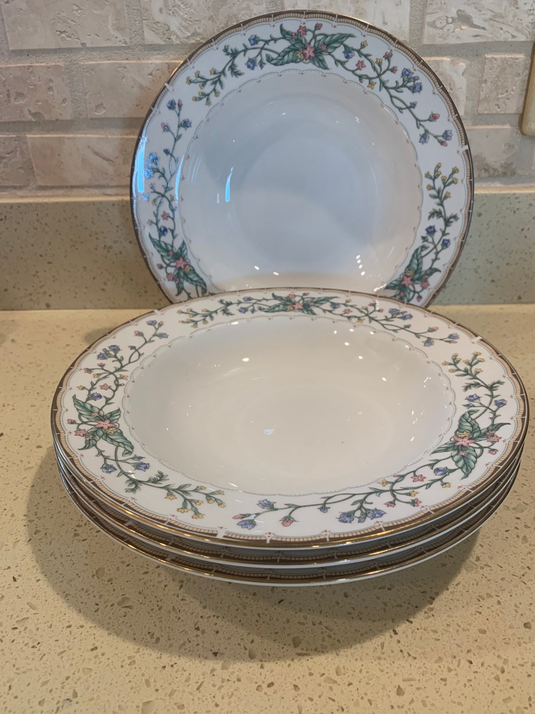 Wellesley by Farberware, Fine China, Soup Bowls 4245 Set of 4 - Etsy