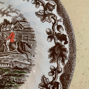 RARE the Georgian Collection Churchill England Country Life Brown Salad ...