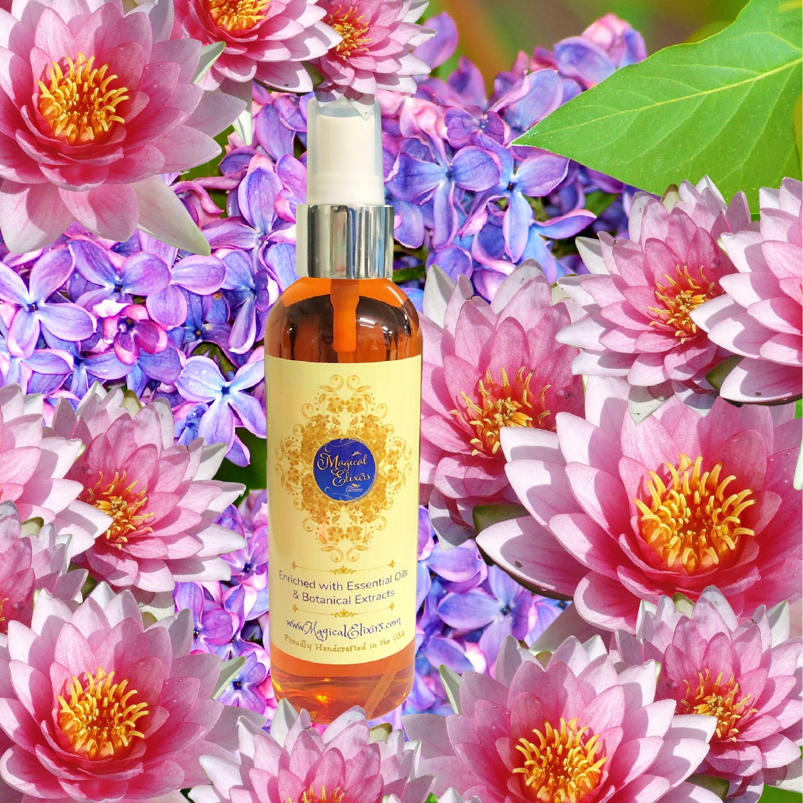 Water Lilies & Lilacs Spray Mist Body Mist Body Spray Eau - Etsy