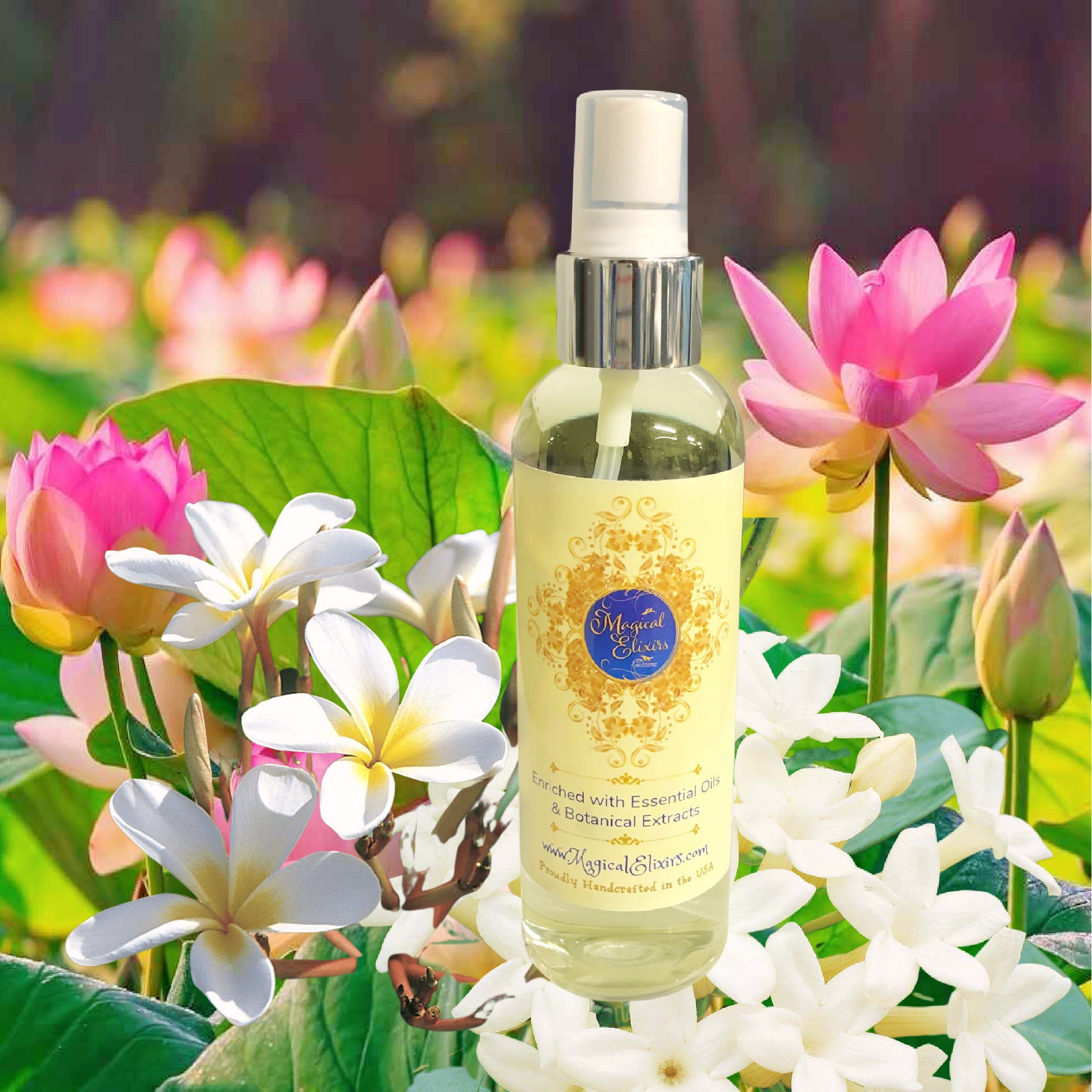 Lotus Plumeria Stephanotis Spray Mist Body Mist Body | Etsy