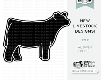 New 2023| Show Steer Digital Download - Ai - PNG - SVG - Show Cattle - Etsy