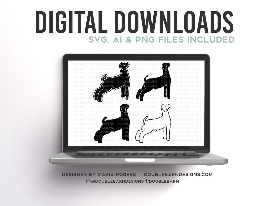 Market Goat SVG Bundle: Wether Type Designs (digital Download) - Etsy