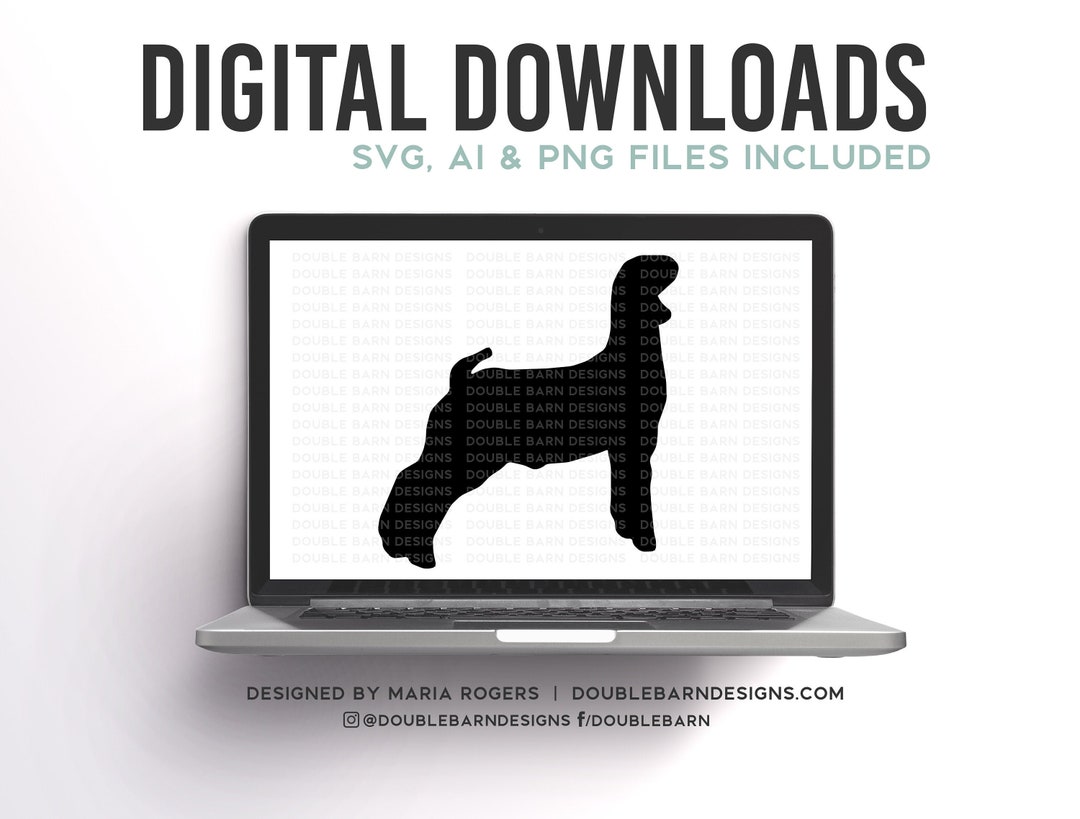 Market Goat Silhouette Digital Download - Etsy