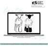 Line Style Lamb Design Show Lamb Design Market Lamb Design 4-H FFA Lamb ...