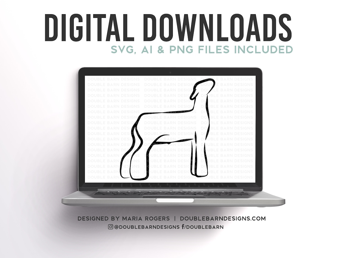 Line Style Lamb Design Show Lamb Design Market Lamb Design - Etsy