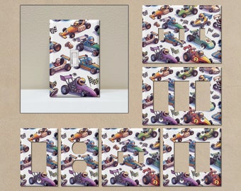 Colorful Paw Prints Light Switch Covers, Wall Plate Covers, Light ...