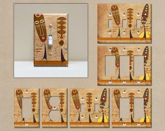 African Light Switch - Etsy