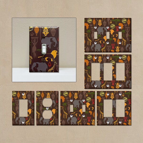 Africa America Wall Plate - Etsy