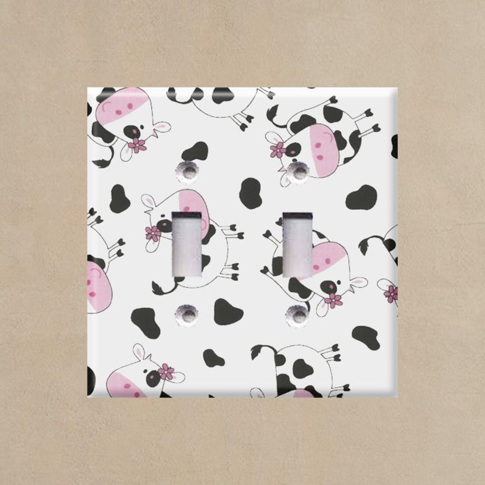 Cute Cows Light Switch Plate Covers Home Decor Outlet - Etsy