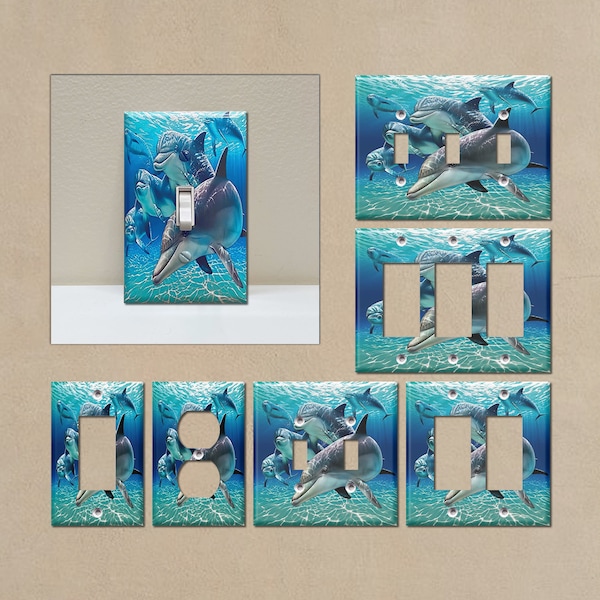 Dolphin Light Cover - Etsy