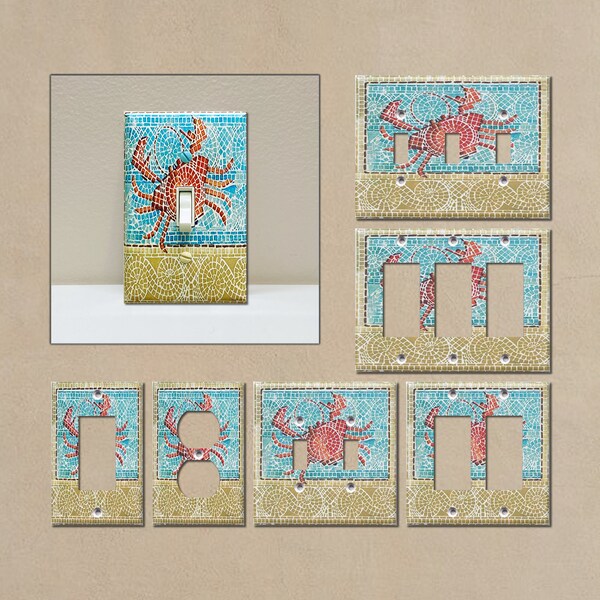 Mosaic Switch Plate - Etsy