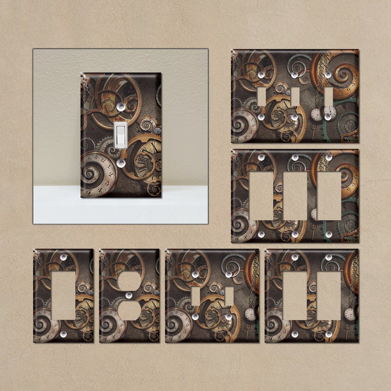 Steampunk Plate - Etsy