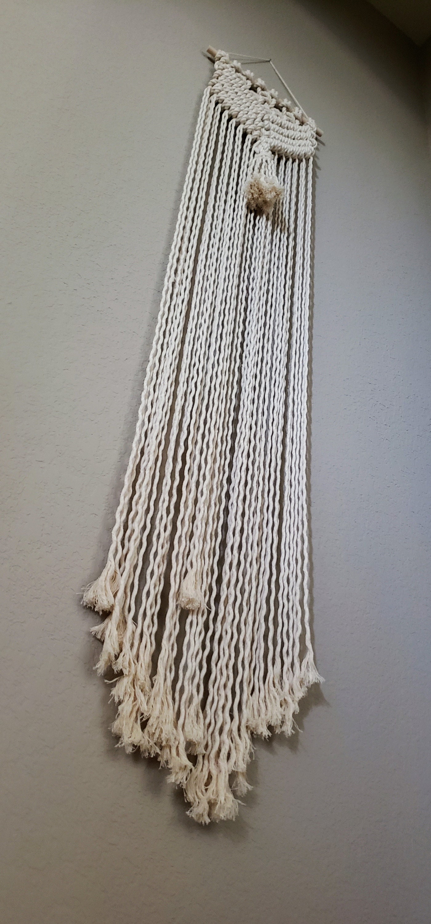 The Leah Long Macrame Wall Hanging - Etsy