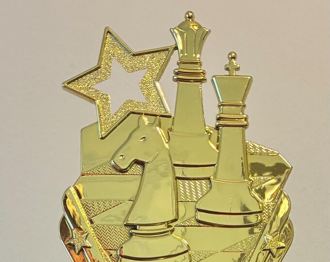 Chess Trophy Personalized Free - Etsy