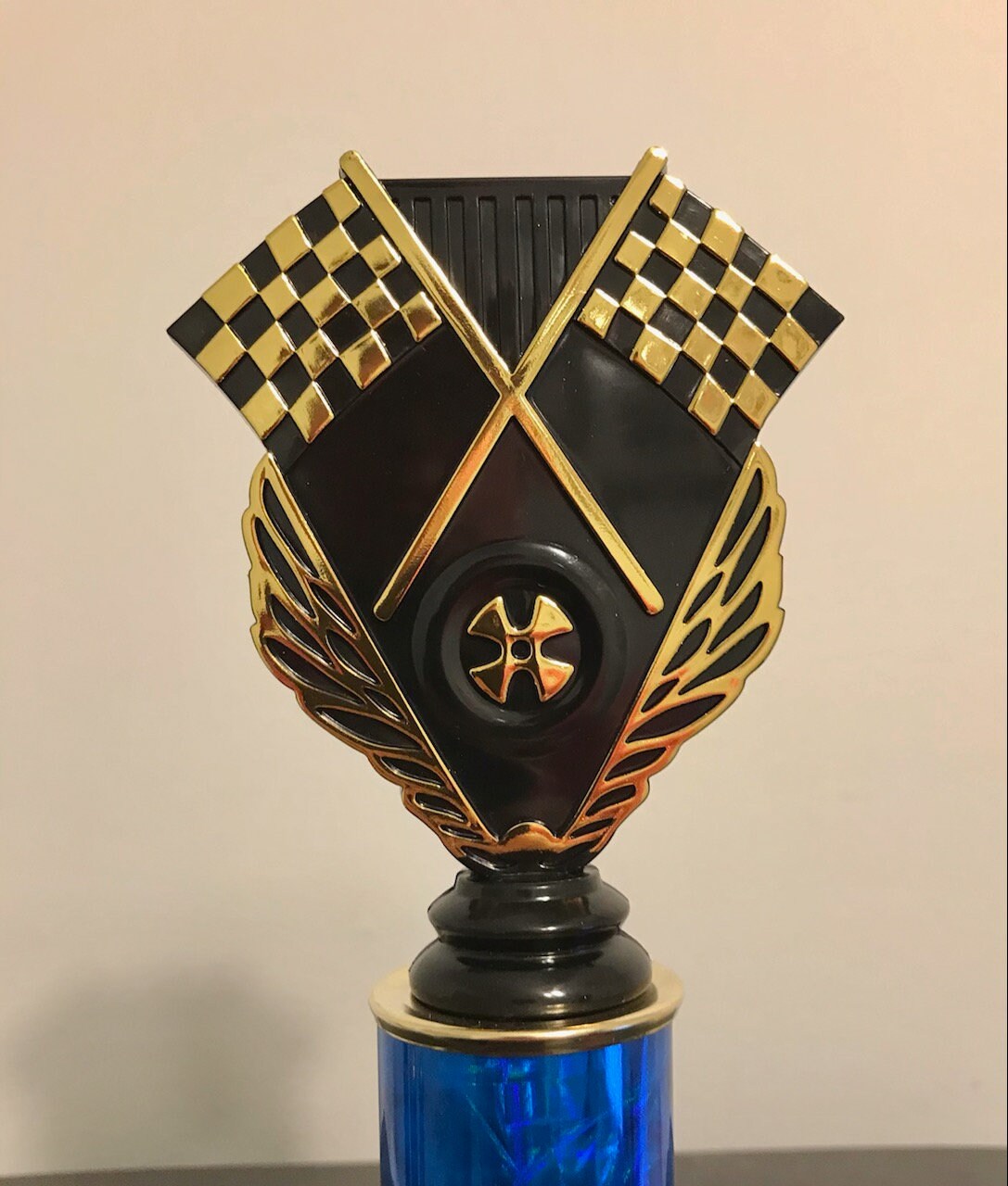 10 Racing Checkered Flags Trophy Personalized Free - Etsy