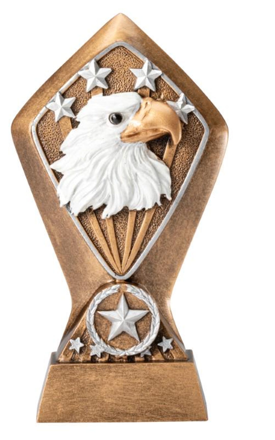 6.5" Eagle Trophy Personalized Free - Etsy