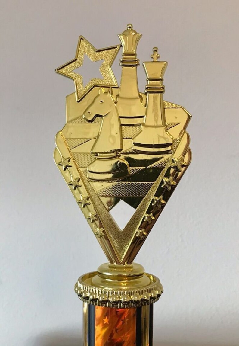 12 Chess Trophy Personalized Free - Etsy