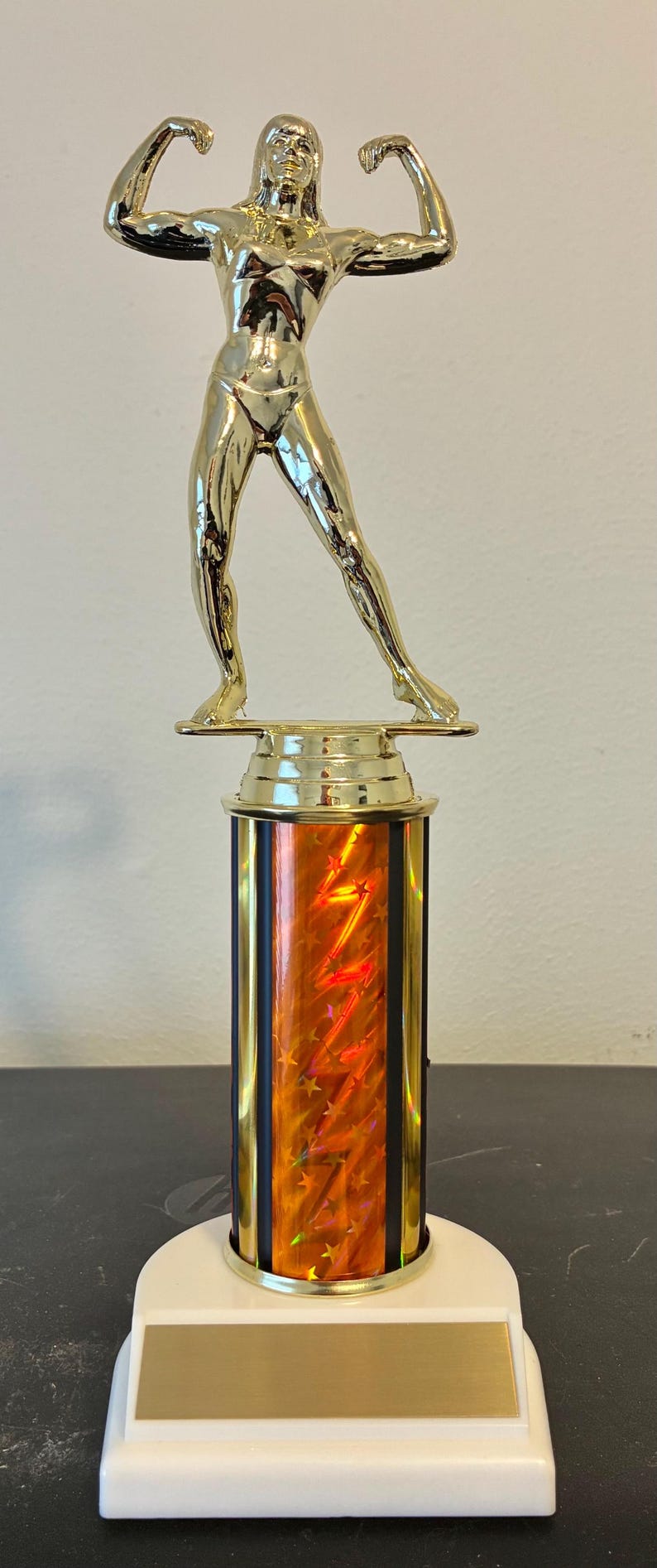 Female Bodybuilder Trophy Personalized Free - Etsy
