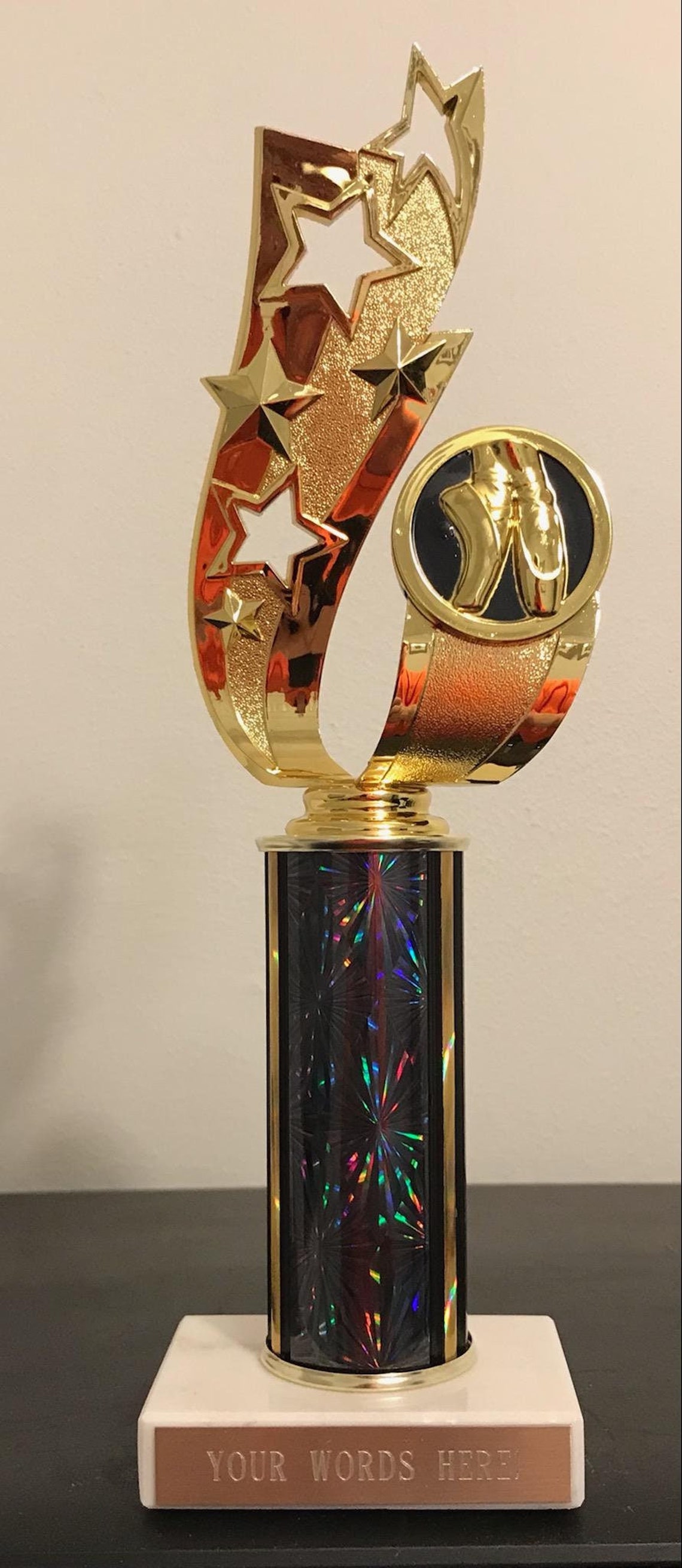 12" Ballet Dancing Trophy Personalized Free - Etsy