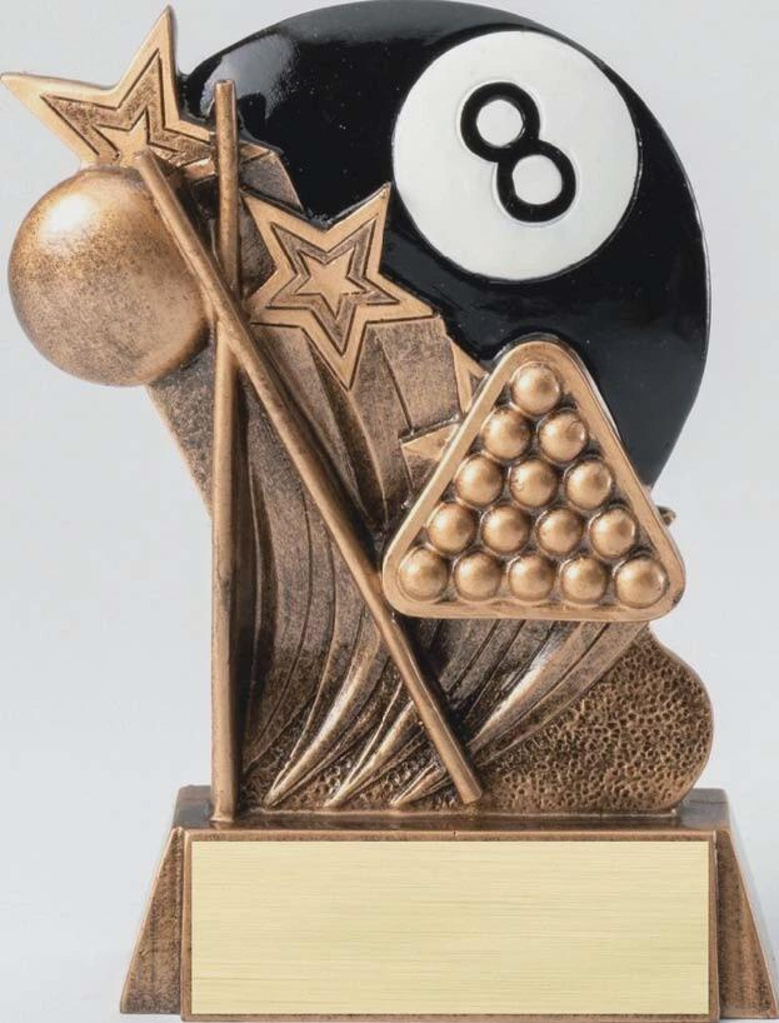 Pool Billiards Trophies Personalized Free - Etsy