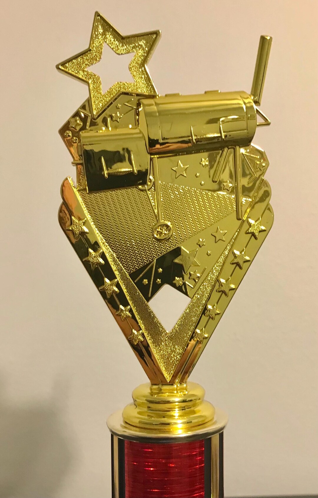 11.25” BBQ Grill/smoker Trophy Personalized Free - Etsy