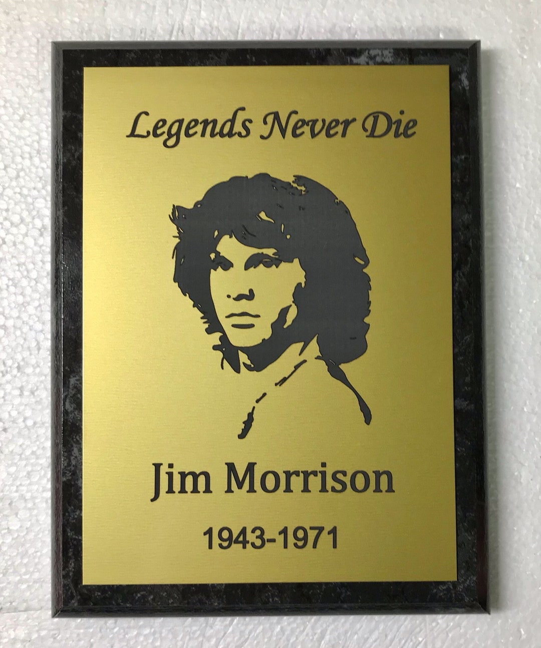 Jim Morrison the Doors Plaque - Etsy
