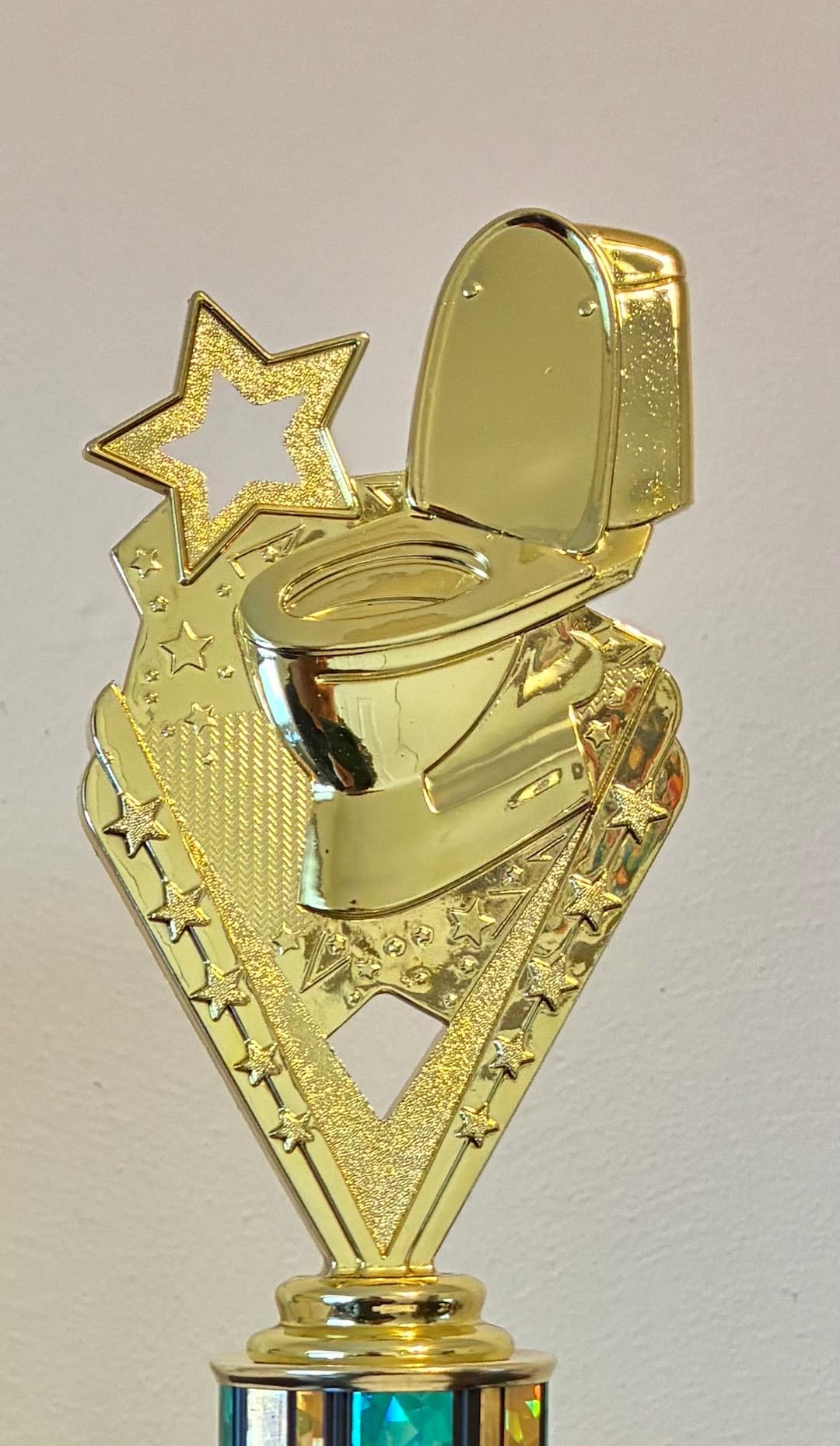 Toilet Bowl Last Place Trophy Personalized Free - Etsy
