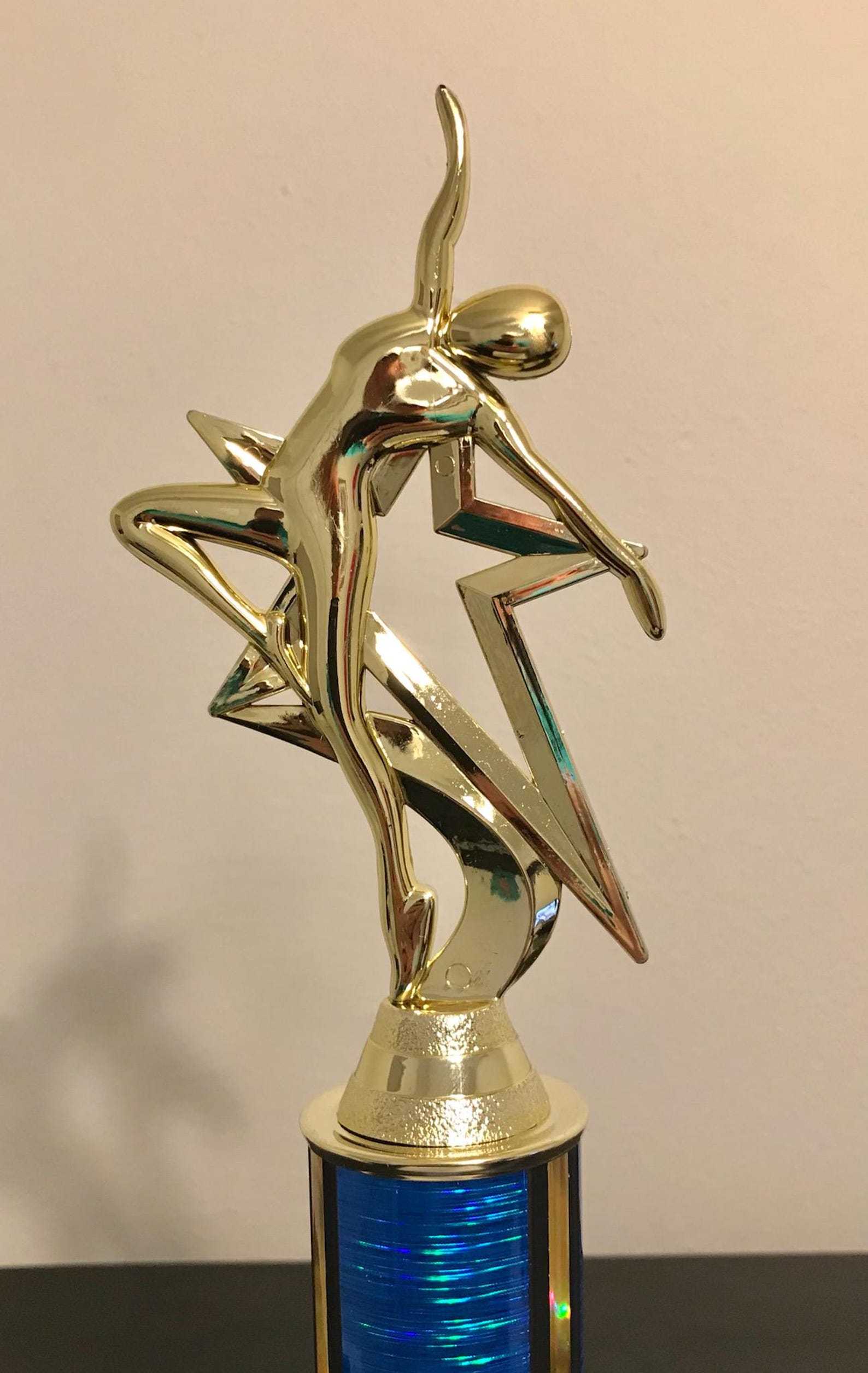 12" Dance Trophy Personalized Free - Etsy